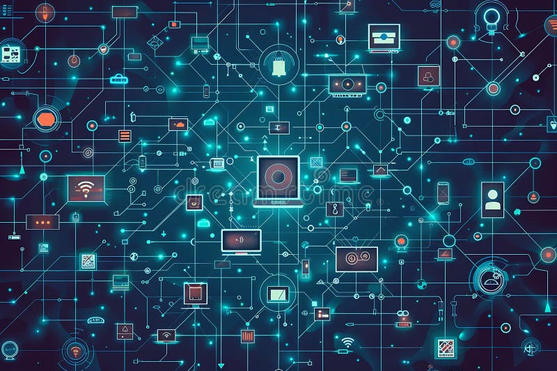 Interconnected Network of Modern Technological Devices and Systems ...