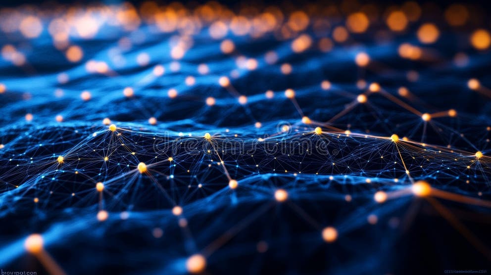 Abstract Digital Representation of Interconnected Nodes and Networks ...