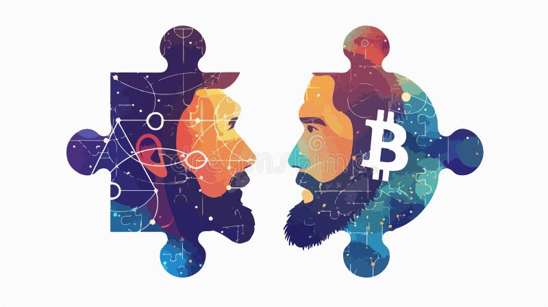 Interconnected Puzzle Pieces for Problem Solving and Teamwork Stock ...