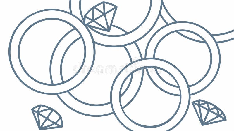 Interconnected Rings, Symbol of Unity and Strength, Vector Design ...