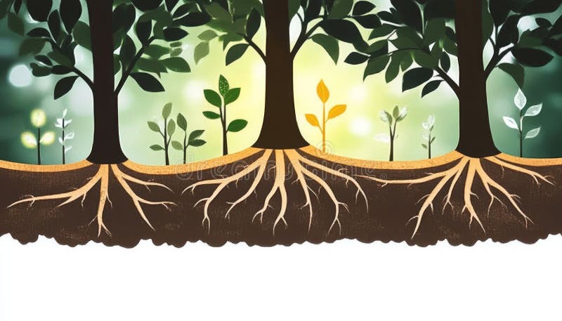 Interconnected Roots of Harmony Embracing Natures Unity, Growth, and ...
