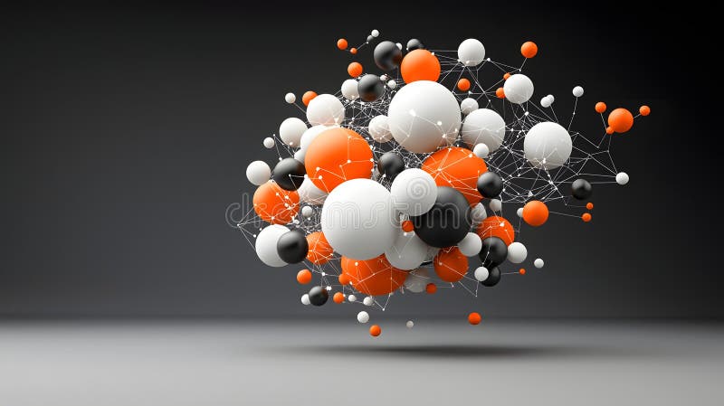 Interconnected Spheres in Dynamic Space: a Vivid Display of Color and ...