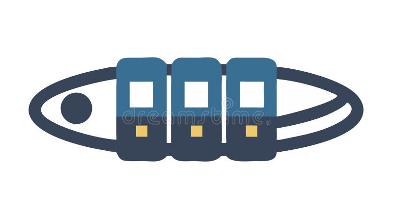 Interconnected Technology Blocks Icon, Vector Design Generative AI ...