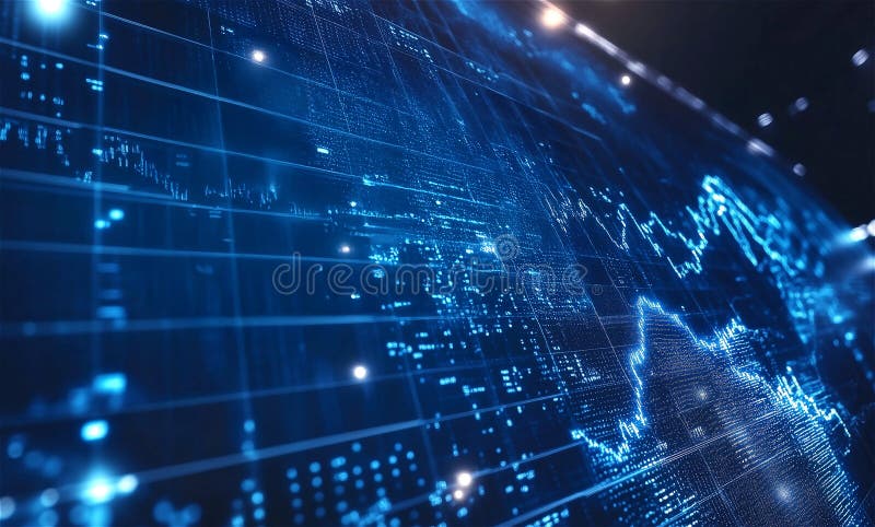 Global Synergy: the Network of Tomorrow Stock Illustration ...