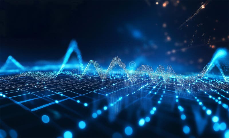 Global Synergy: the Network of Tomorrow Stock Illustration ...