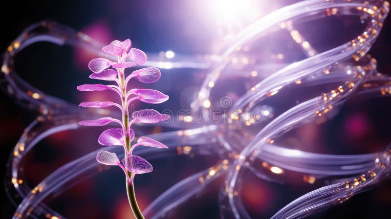 Interconnectedness Dna Spring Stock Illustration - Illustration of ...