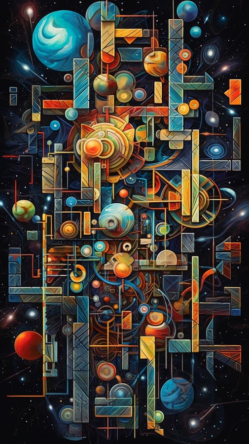 Interconnected Planets Stock Illustrations – 44 Interconnected Planets ...