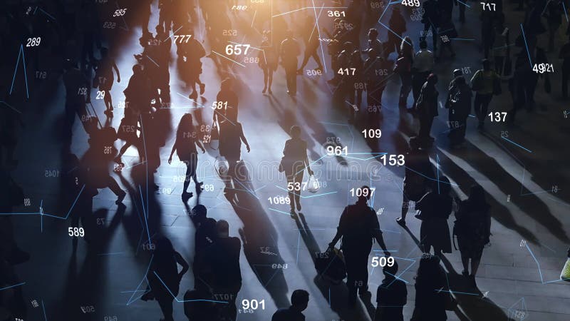 Interconnection Network Data Cloud Connection Technology Digitalization ...