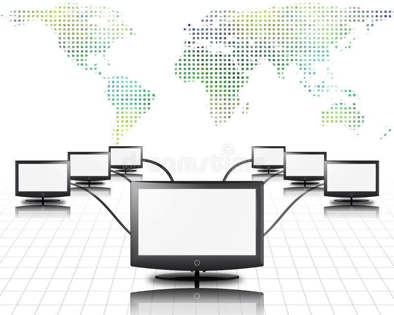 Global Interconnections Stock Illustrations – 17 Global ...