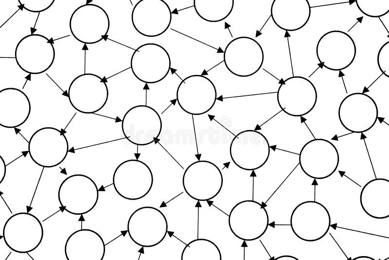 Interconnectivity stock illustration. Illustration of dependence - 8030829