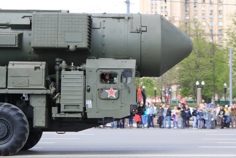 Intercontinental Ballistic Missile Topol-M Editorial Stock Photo ...