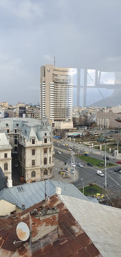 Intercontinental Hotel from Bucharest Editorial Image - Image of hotel ...