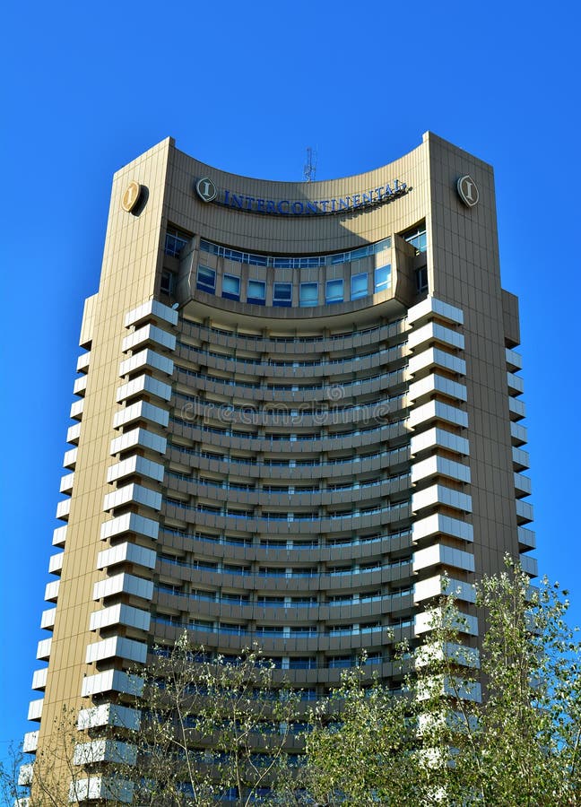 Intercontinental Hotel in Bucuresti , Romania Editorial Photography ...