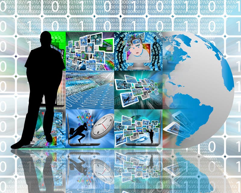 Definición De La Interdependencia Imagen de archivo - Imagen de blanco ...