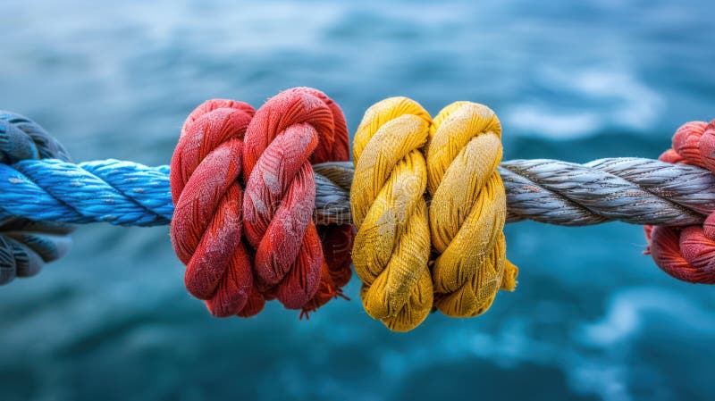 Interdependent Unity: Diverse Ropes Joined in Partnership for ...