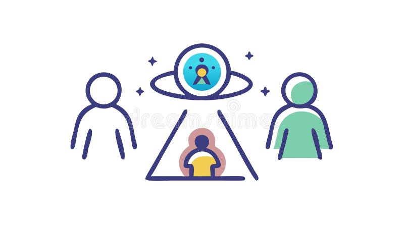 Interdimensional Portal with Human Figures for Sci-Fi Travel, Vector ...