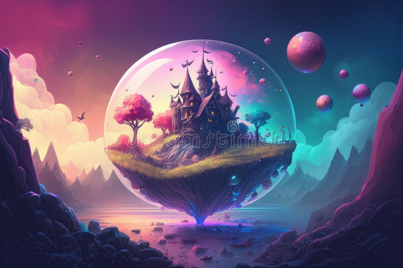 Interdimensional Travel and Parallel Universes, Ai Illustration ...