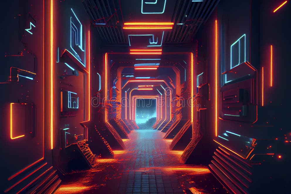 Interdimensional Travel and Parallel Universes, Ai Illustration Stock ...