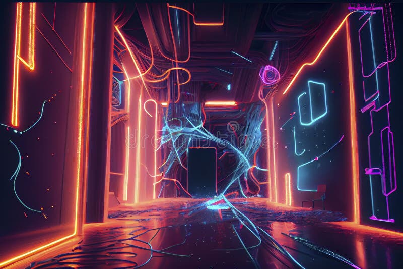 Interdimensional Travel and Parallel Universes, Ai Illustration Stock ...