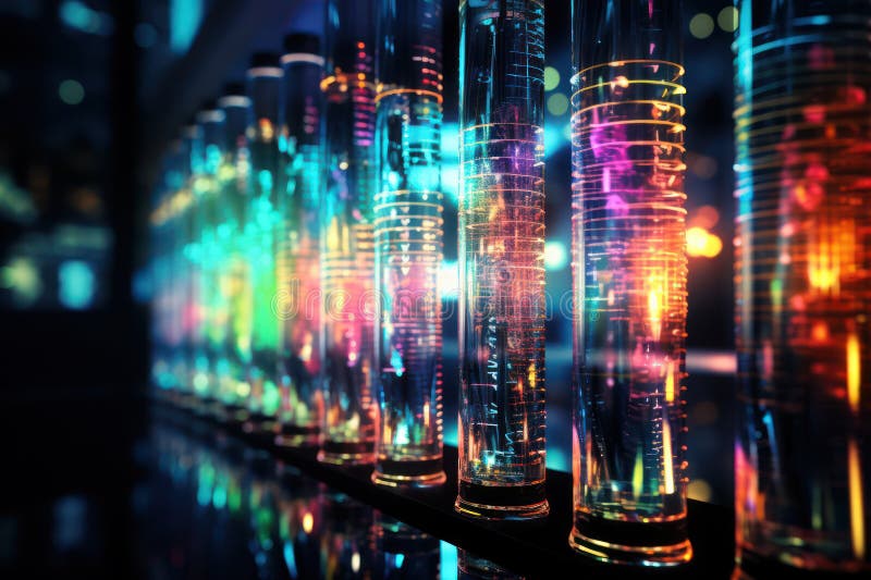 Science Background with DNA Sequences and Statistics that Visually ...