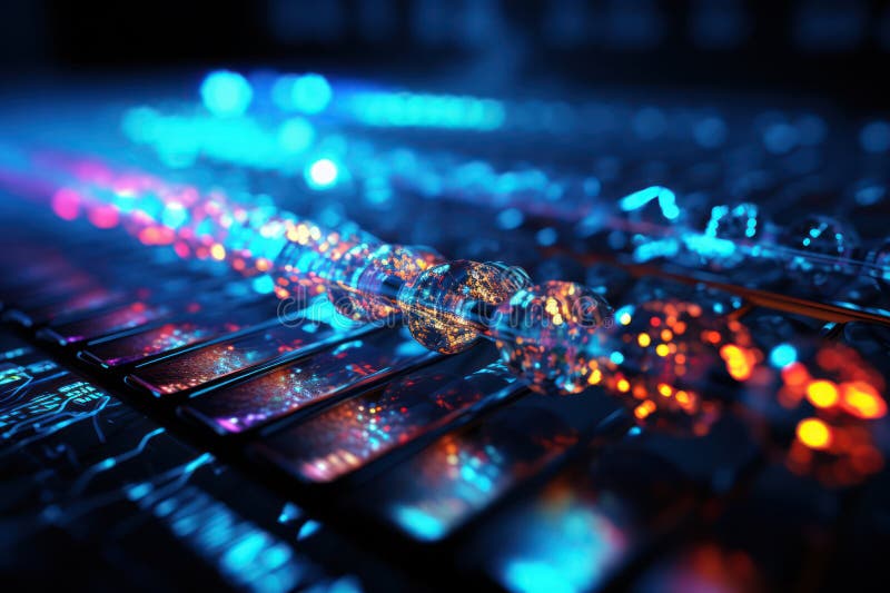 Science Background with DNA Sequences and Statistics that Visually ...