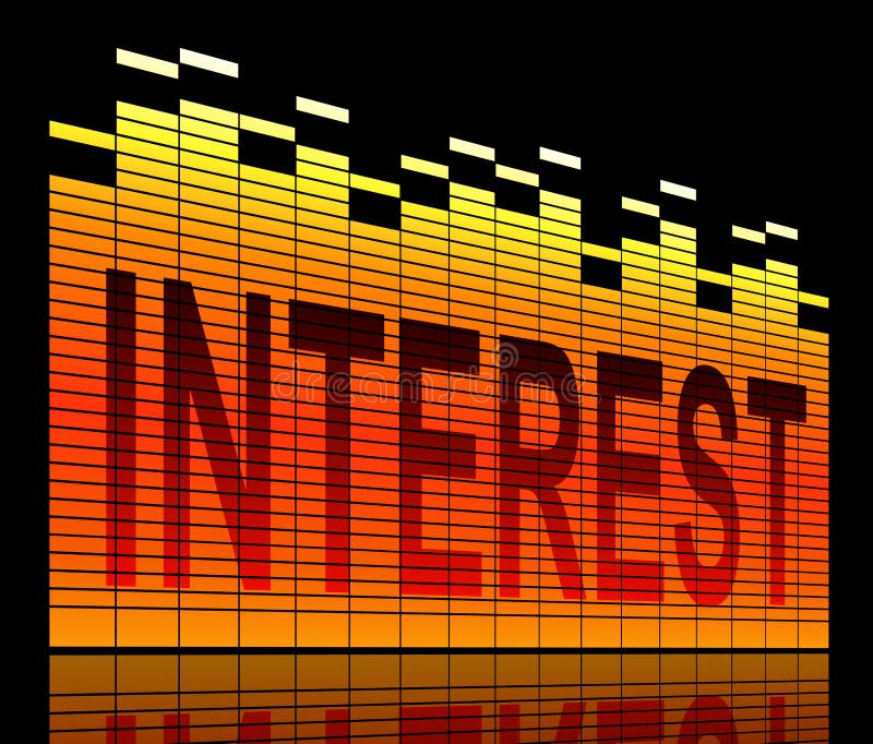 Interest concept. stock illustration. Illustration of borrow - 37743888