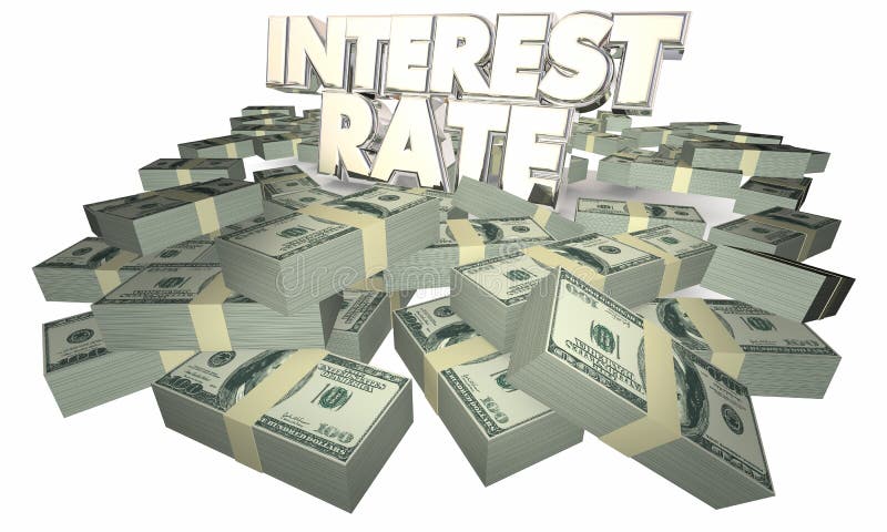 Interest Rates Percent Sign Symbol Sphere Mortgage Loan Stock ...