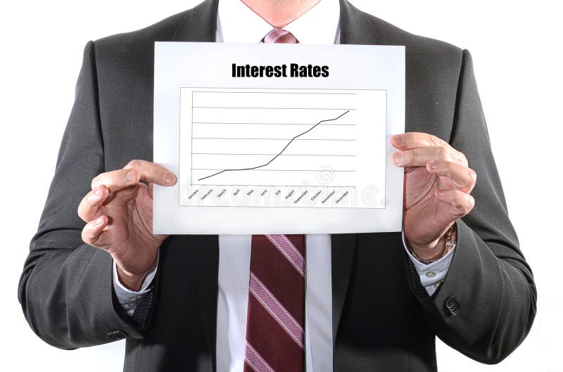 Increase interest rate stock photo. Image of concept - 65460320