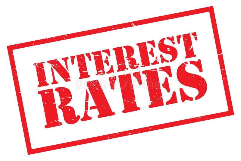 Interest rates stock vector. Illustration of accounting - 103913421