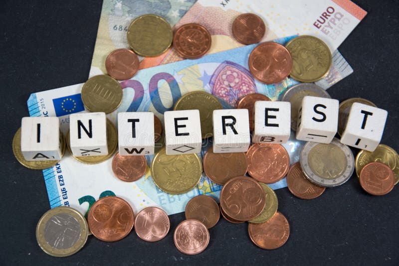 Interest Symbol. Concept Image Stock Image - Image of leader ...