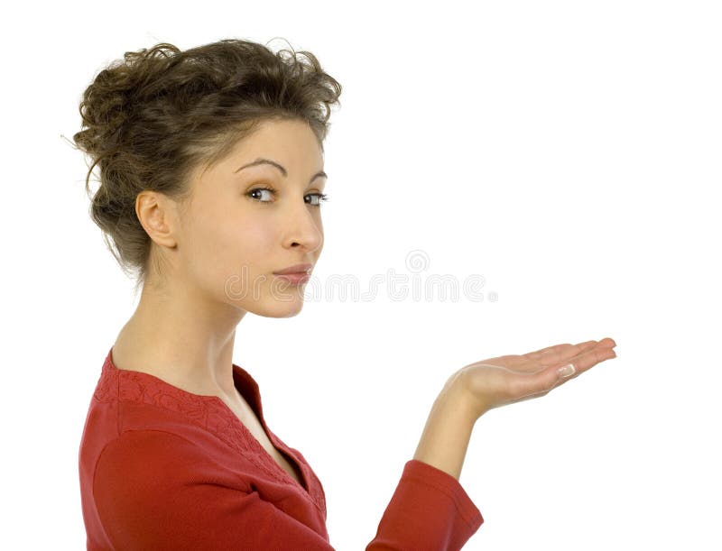 Interested? stock image. Image of purity, holding, happy - 2664615