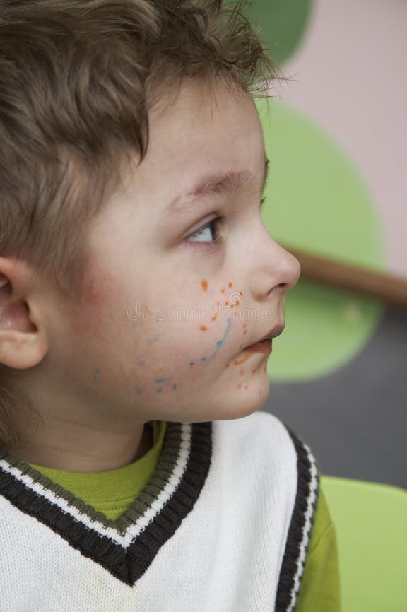 Interested look stock image. Image of little, colors - 11810219