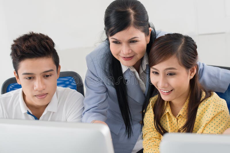 Interested in studying stock photo. Image of cute, excited - 33123330