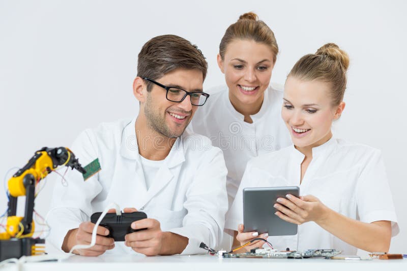 Interested in Up-to-date Technology Stock Photo - Image of technology ...