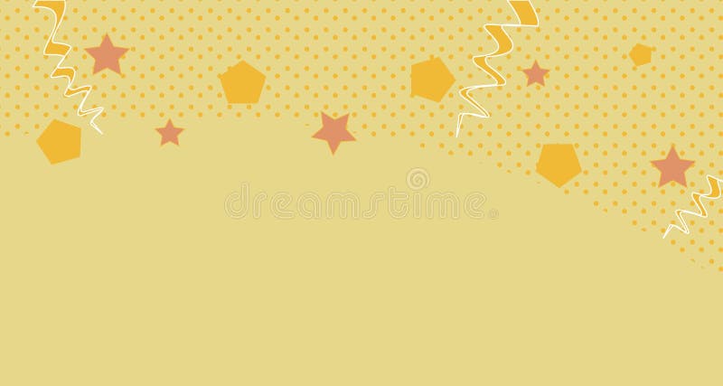 Interesting Abstract Background, in Cartoon Style. Stock Vector ...