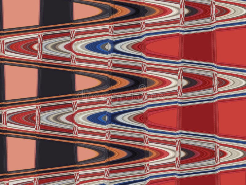 Unique Abstract Wavy Colorful Digital Background - Texture. Stock ...