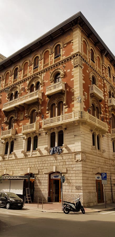 Interesting Architecture House from Bari, Italy, April 2019 Stock Photo ...
