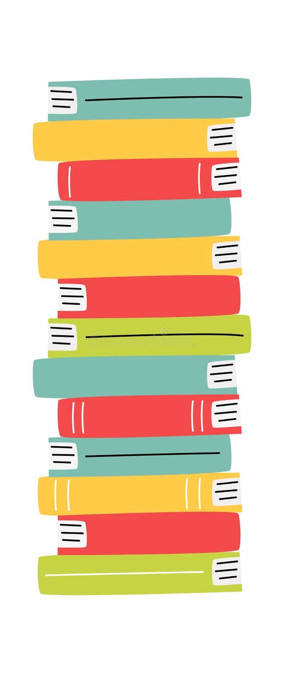 Interesting Books Flat Icon Reading for Animals Stock Vector ...