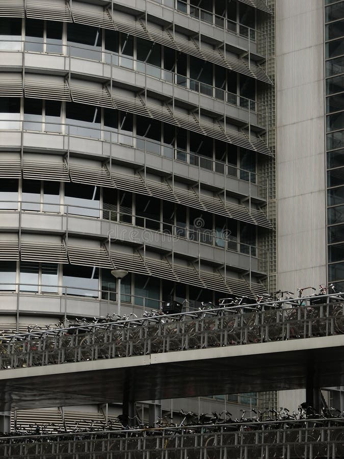 Windows on an Interesting Building Stock Photo - Image of high ...