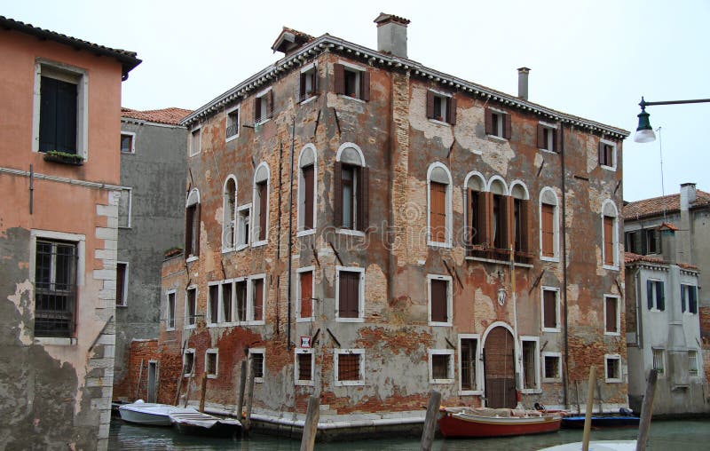 Interesting Building in Venice, the City of Water Stock Photo - Image ...