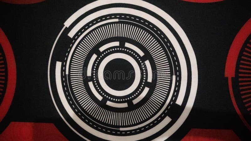 Interesting Color Patterns and Motifs on a Cloth Stock Photo - Image of ...