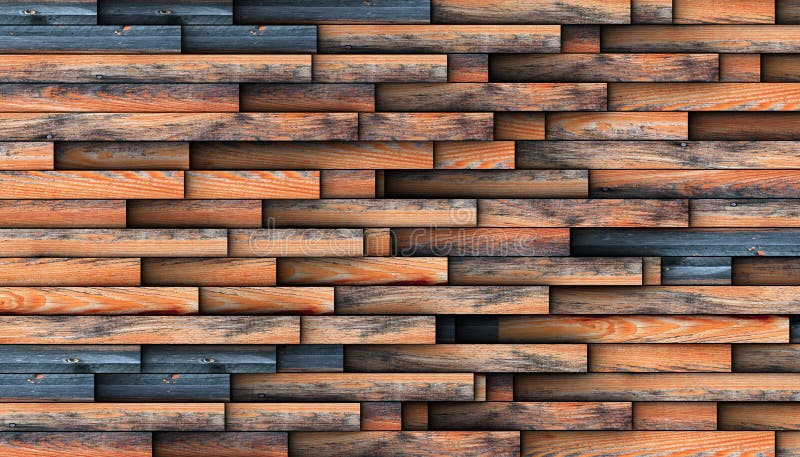 Interesting Design for Wooden Wall Stock Photo - Image of decorative ...