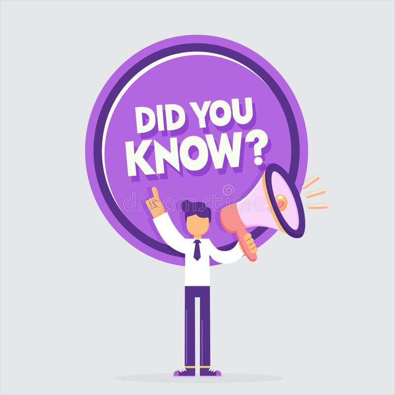 Interesting Fact Background Did You Know Question Stock Illustration ... Interesting Fact Background Did You Know Question Stock Illustration ...