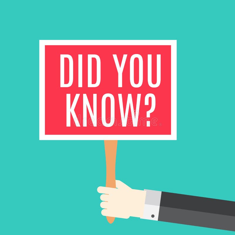 Interesting Fact Background. Did You Know Question Stock Vector ... Interesting Fact Background. Did You Know Question Stock Vector ...
