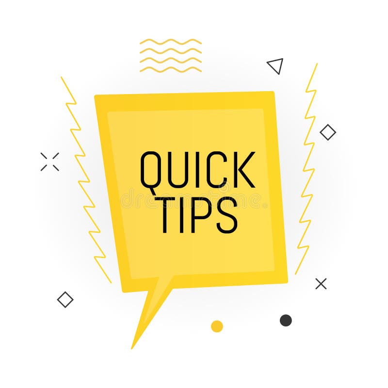 Interesting Facts Bubble Symbol. Banner or Sicker with Phrase Quick ...