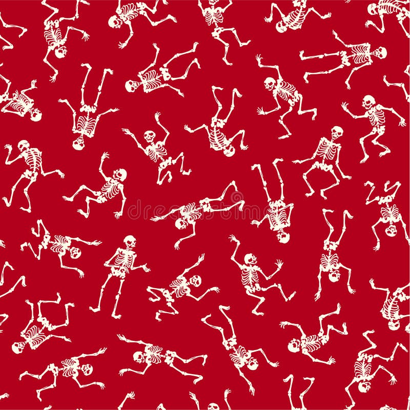 Interesting Human Bone Pattern, Stock Vector - Illustration of dead ...