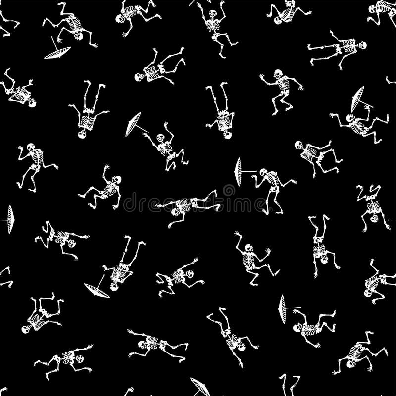 Interesting Human Bone Pattern, Stock Vector - Illustration of pose ...