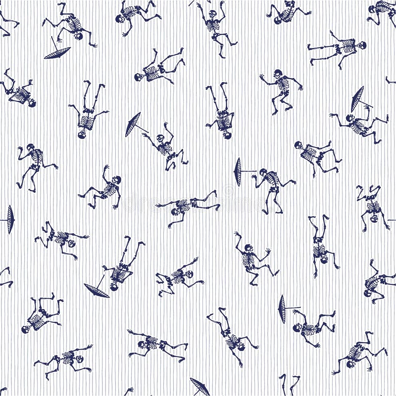 Interesting Human Bone Pattern, Stock Vector - Illustration of repeat ...