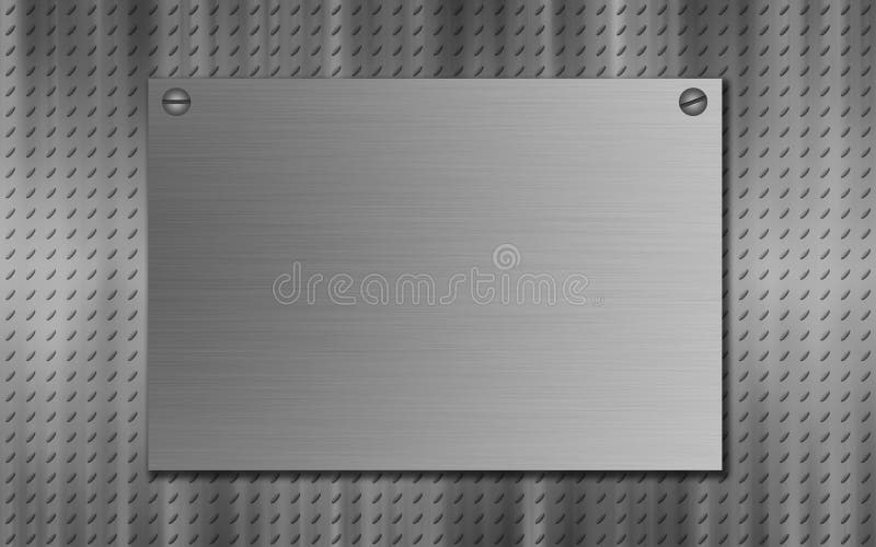 Interesting Illustration of a Clean Metal Surface with a Copy Space ...