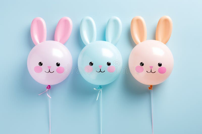 Interesting Inflatable Balls in the Shape of Rabbits for Easter Stock ...